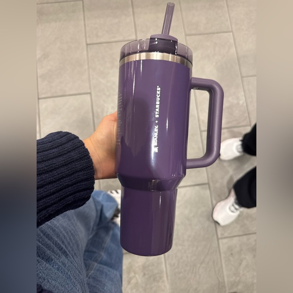 Stanley | Dining | Stanley Starbucks Plum Dark Purple Tumbler 4oz 2026 ...